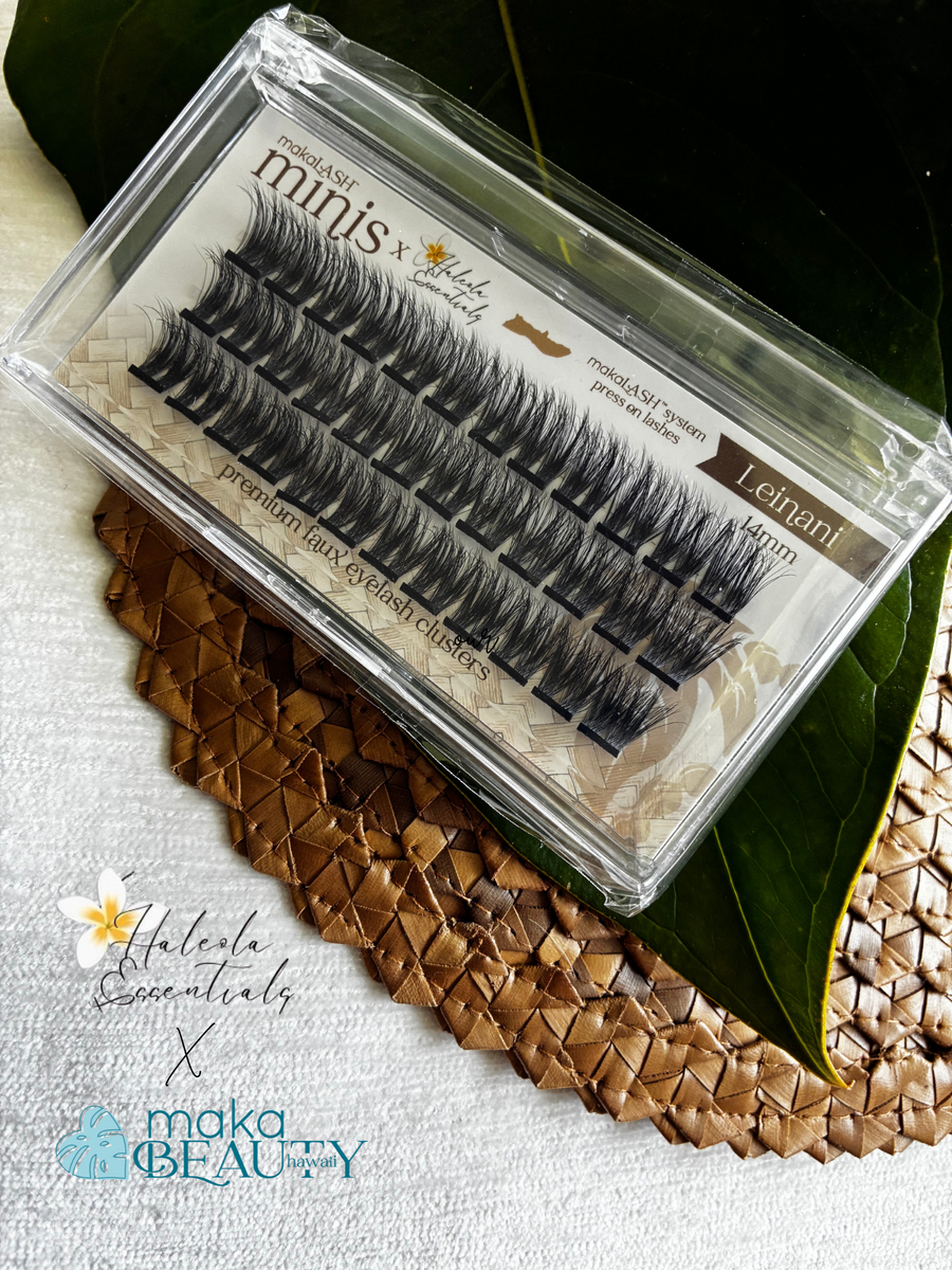 Haleola Essentials Collab- PRESS ON Lashes- Leinani – MakaBeauty Hawaii