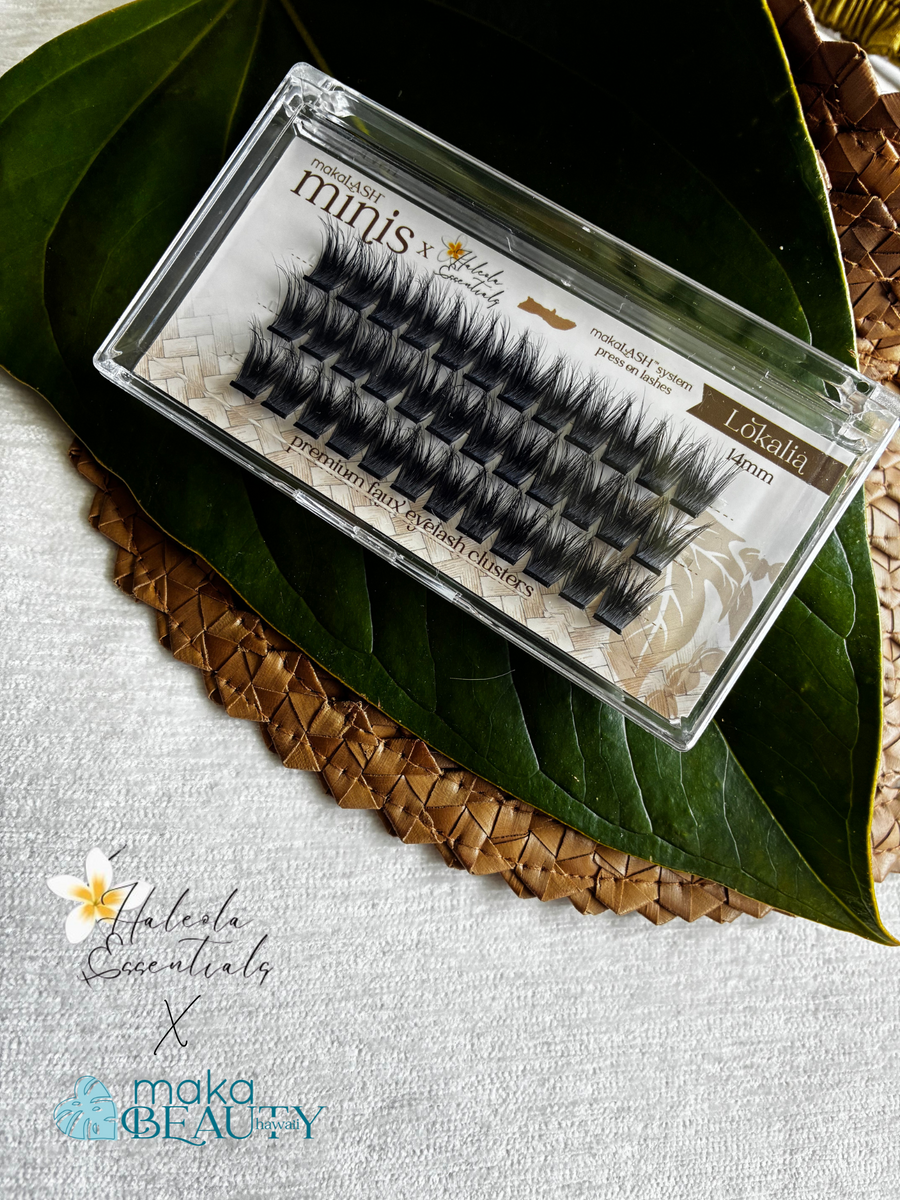 Haleola Essentials Collab- PRESS ON Lashes- Lokalia – MakaBeauty Hawaii